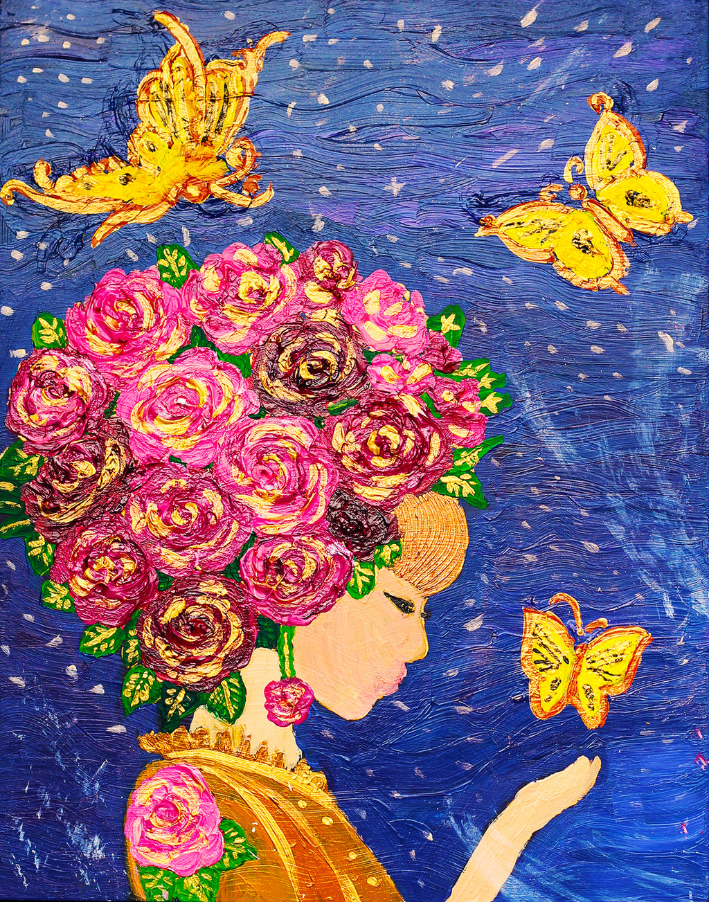 Emma Rose Transformation Fine Art Print – Helen Creates Beauty