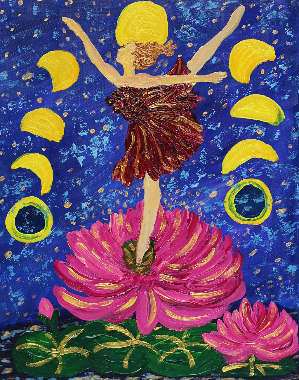 Isabella, the Moon Dancer Fine Art Print – Helen Creates Beauty