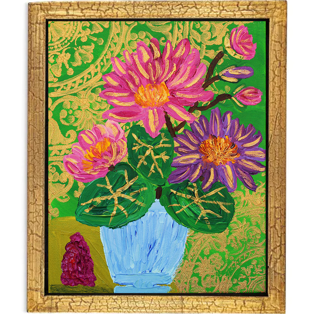 July Waterlily & Ruby – Helen Creates Beauty