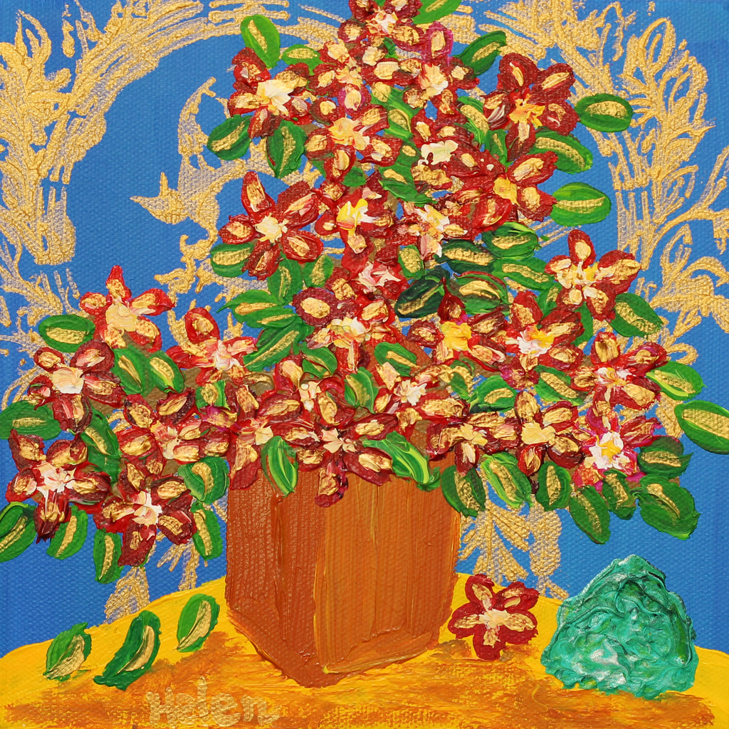 May Hawthorn & Emerald Fine Art Print – Helen Creates Beauty